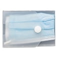 B Portable Mini Disposable Mask Storage Case, Plastic Face Cover ...