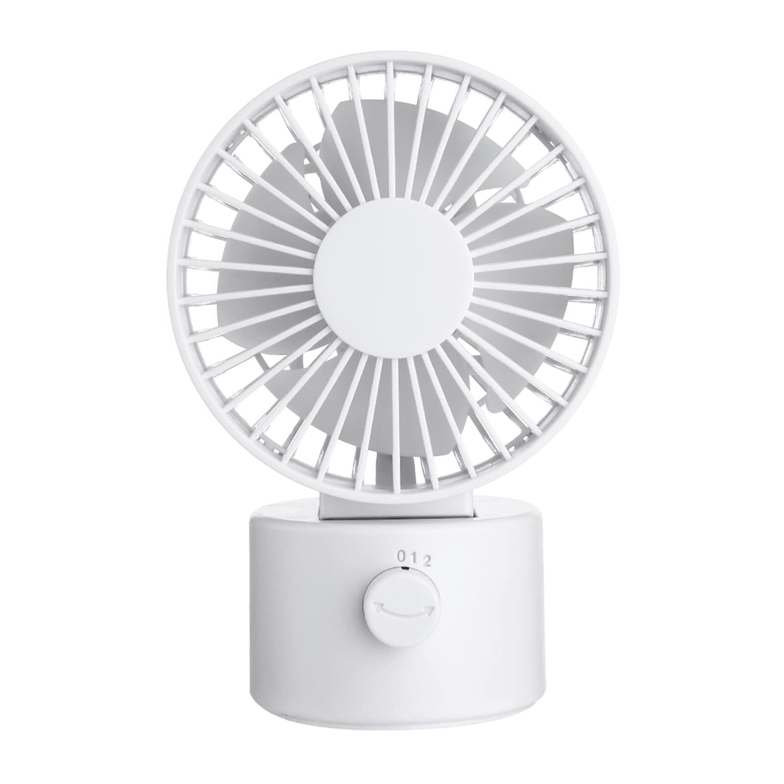 B Portable USB Powered Desk Fan Oscillating Fan Small Table Fan 2 ...