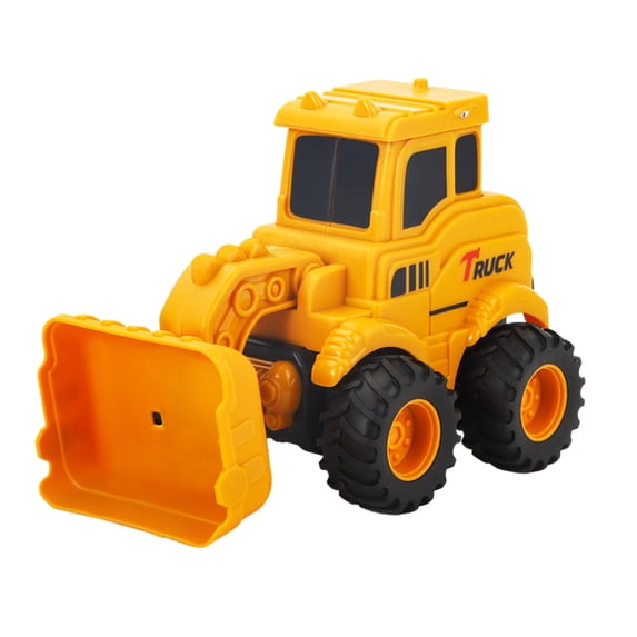 B Press Walking Inertia Engineering Construction Truck Toy Car For Kids ...