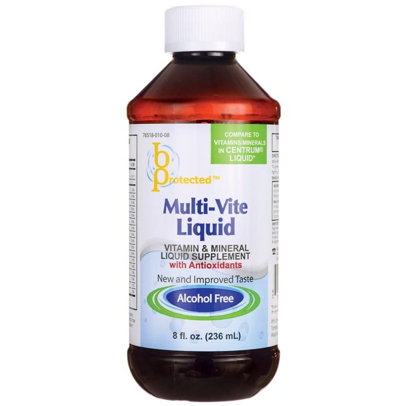 B Protected Multi-Vite Liquid Alcohol Free 8 fl oz Liq - Walmart.com
