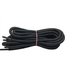 B&Q 4 Pairs Black Heavy Duty Long Military Hiking Work Boot Laces ...