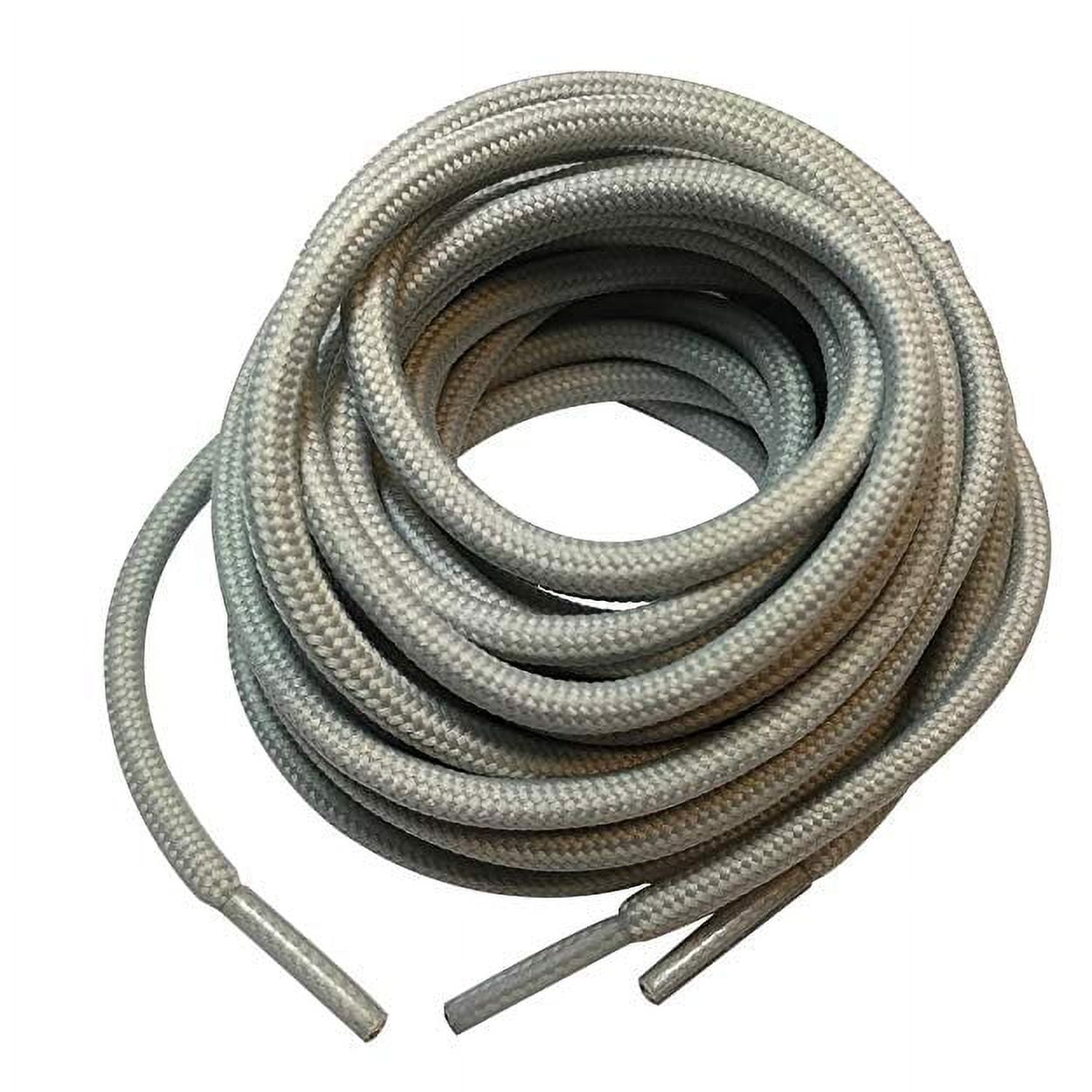 B&Q 3 Pairs Gray Round Boot laces Shoelaces Strings Replacements for ...