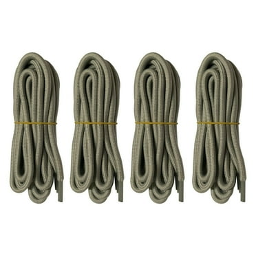 B&Q 5MM Unisex Thick Heavy Duty Round Boot Laces for Adults Hiking ...