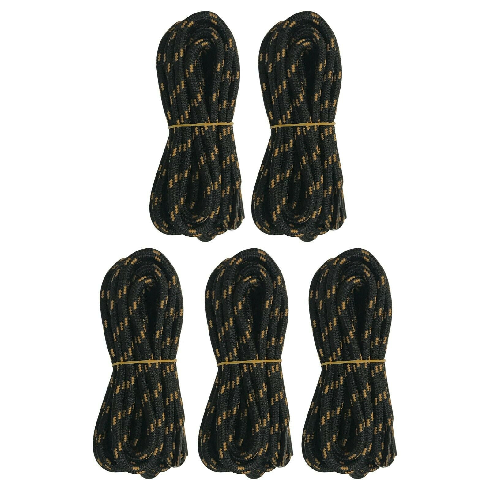 B&Q 5 Pairs 5mm Thick Heavy Duty Black Yellow Brown Spot Hiking Work ...