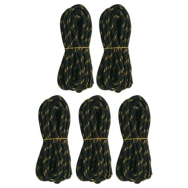 B&Q Black Heavy Duty Long Military Hiking Work Boot Laces Shoelaces ...