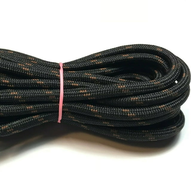 B&Q 5MM Unisex Thick Heavy Duty Round Boot Laces for Adults Hiking ...