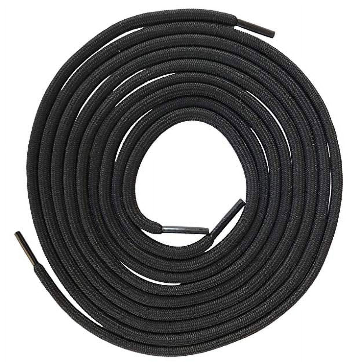 B&Q Black Heavy Duty Long Military Hiking Work Boot Laces Shoelaces ...