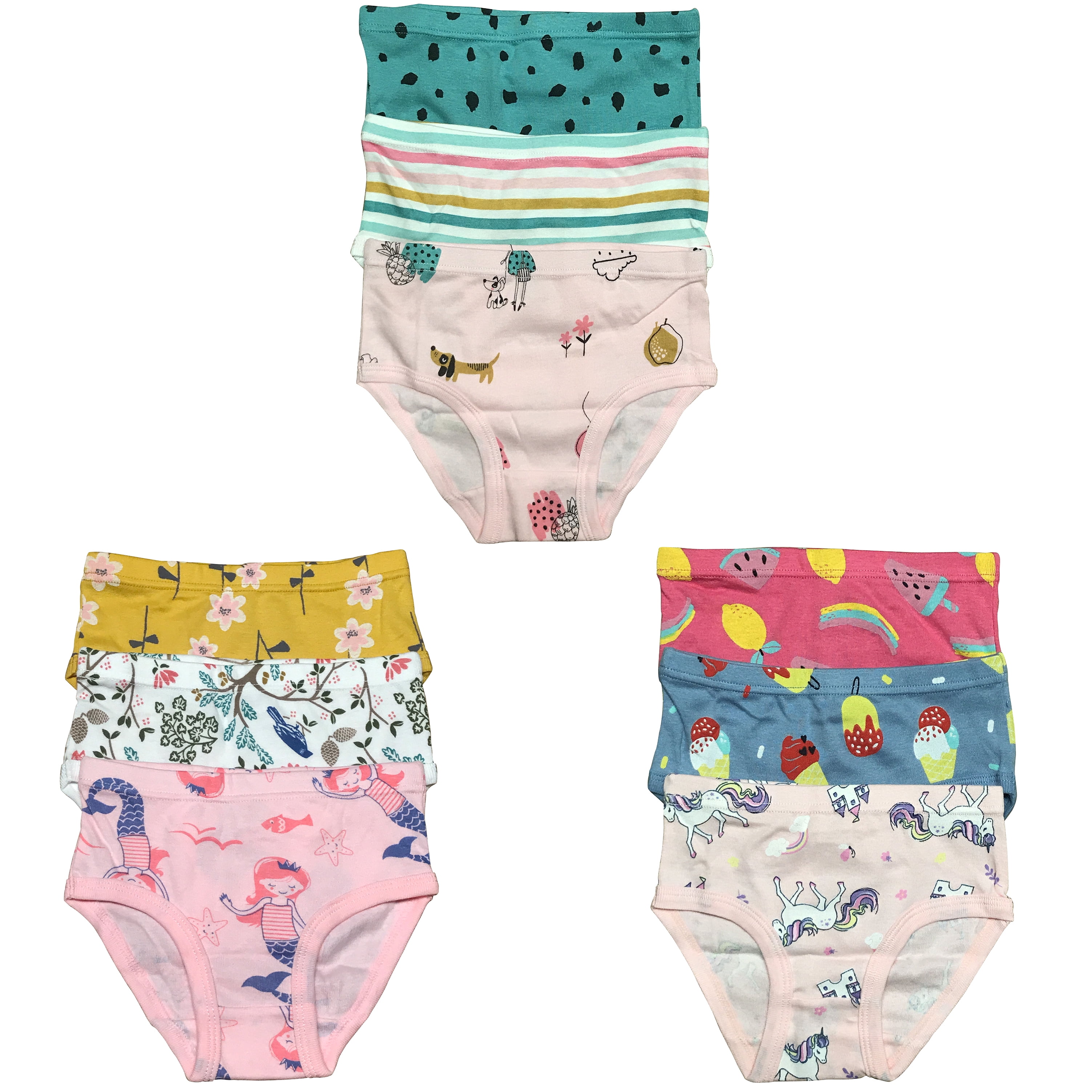 B&Q's Everyday Comfort: 9-Pack Stylish and Cozy Cotton Briefs for ...