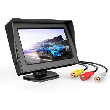 PYLE PLCM46 - Backup Rear View Car Camera Monitor Screen System Kit ...
