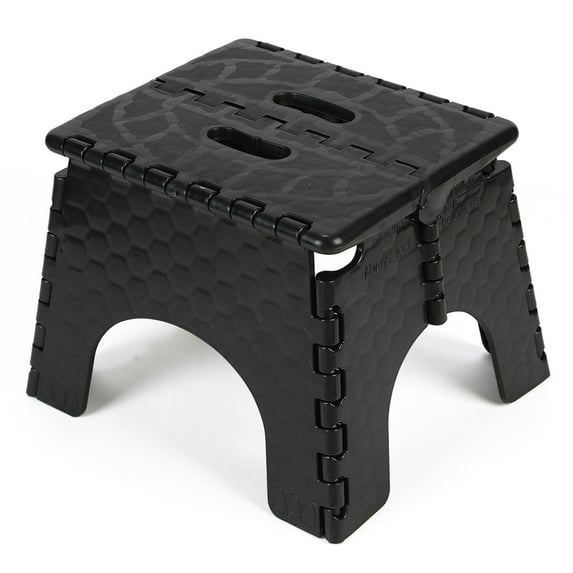B&R Plastics 101-6BK - E-Z FOLDZ 10.6"L x 9"H x 10.6"W Plastic Black ...