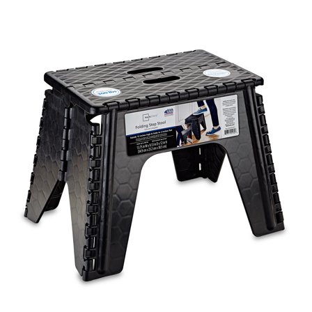 B&R Plastics 101-6BK - E-Z FOLDZ 10.6"L x 9"H x 10.6"W Plastic Black ...