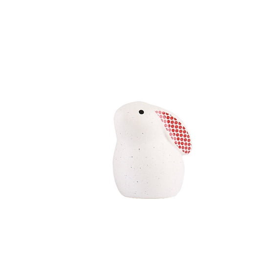 B Rabbits Ceramic Ornament Desk Decor Tabletop Decoration Prop for Home ...
