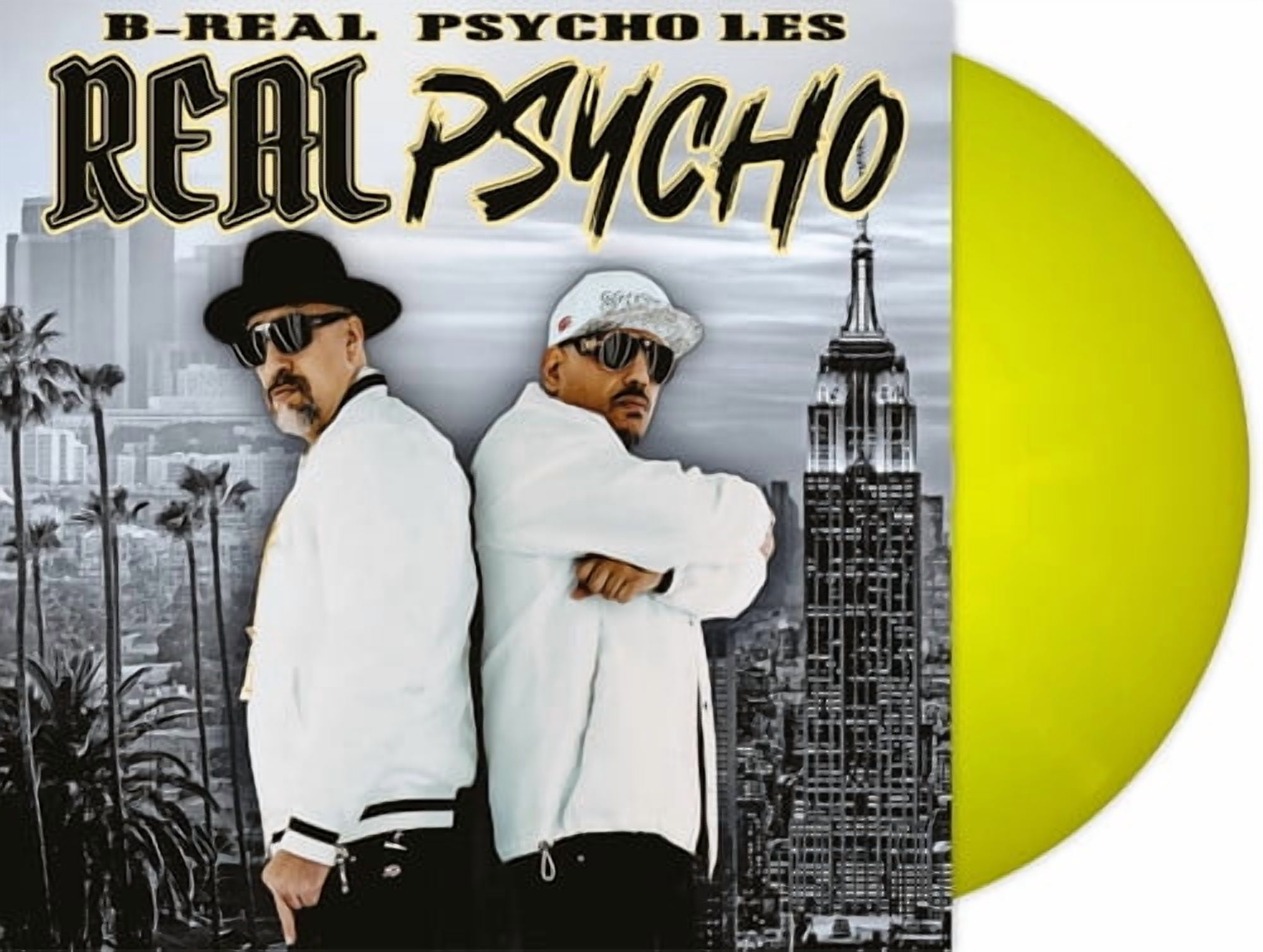 B-Real & Psycho Les - Real Psycho - Ltd Yellow Vinyl - Music ...