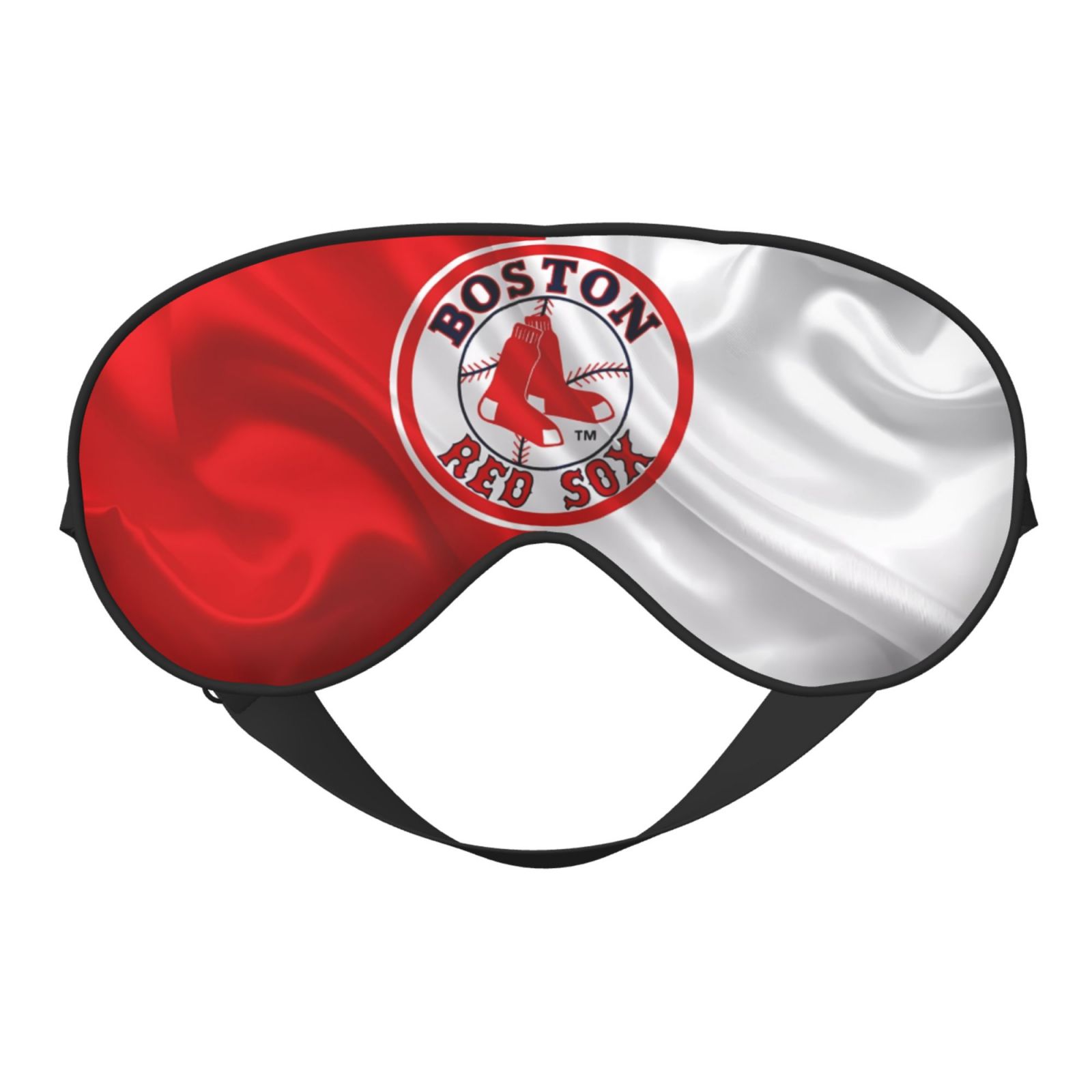 B_Red Sox 2025 Baseball Team Double-Sided Sleep Mask | Baseball Fan ...