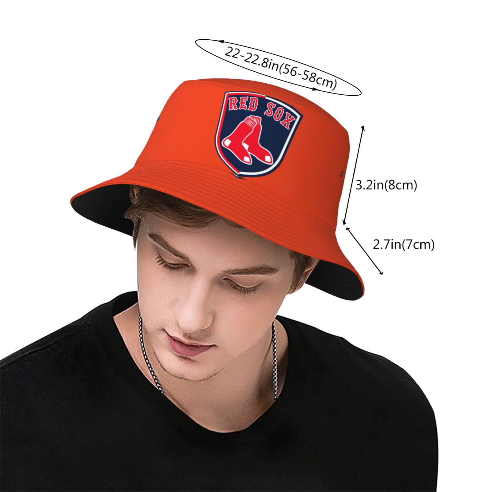 B_Red Sox‌ 2025 UPF 50+ Unisex Bucket Hat‌ - Premium Polyester Twill ...