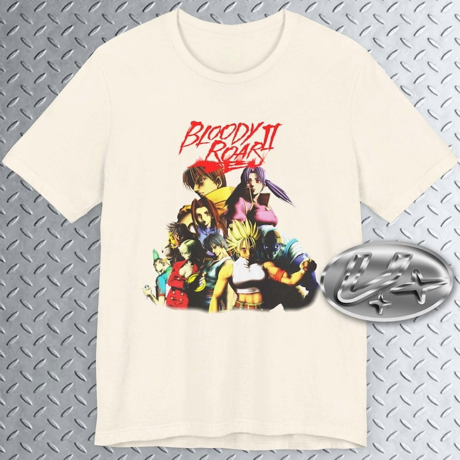 B. Roar T-shirt, Fighting Game Shirt, Ps1 Classic Tee, Retro Gaming ...
