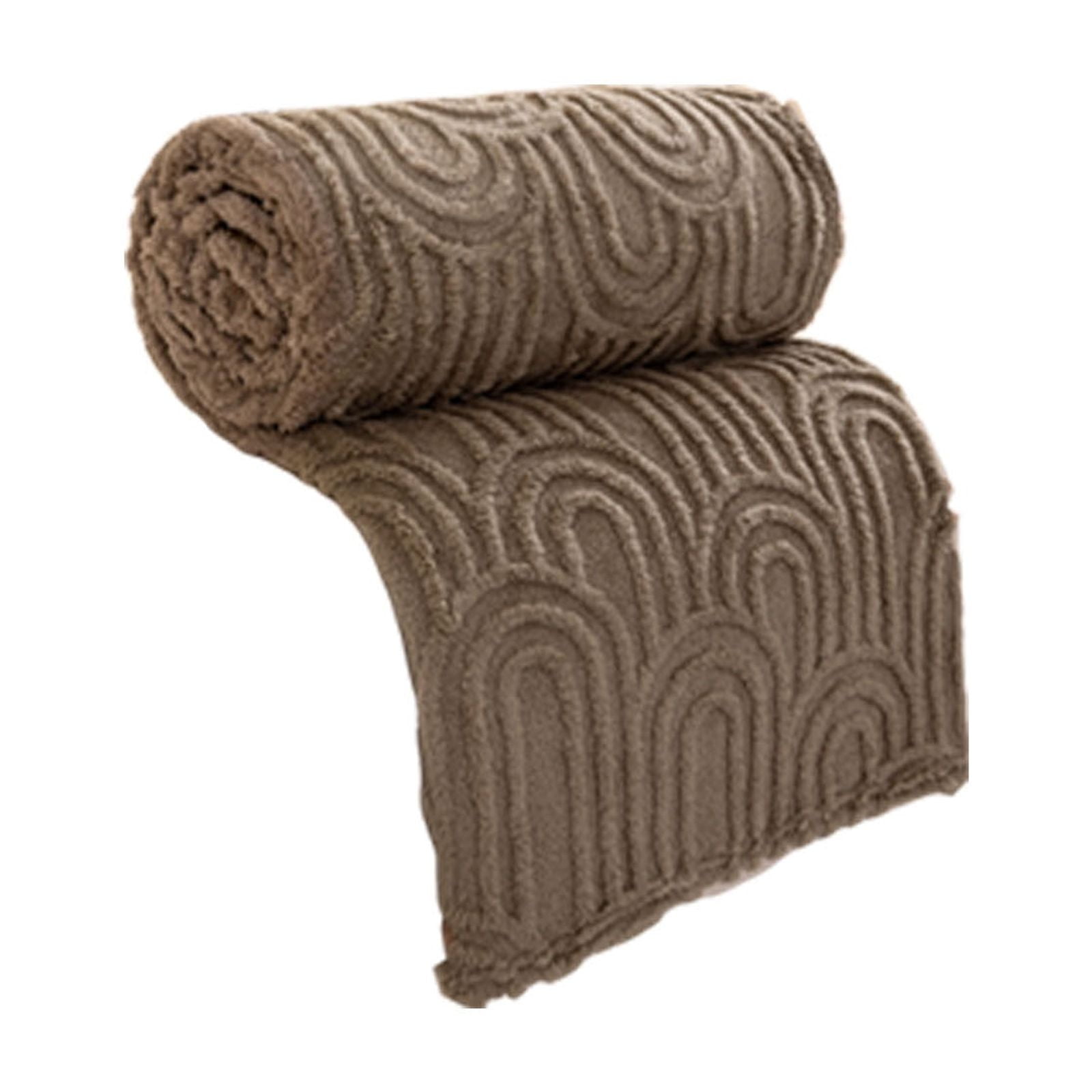 B Roman Column Pattern Flannel Velvet Blanket Soft Polyester Material ...
