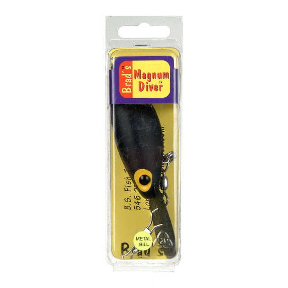 B.S. Fish Brads Bait Diver Black - Walmart.com