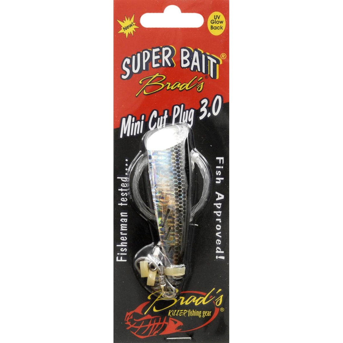 B.S. Fish Tales Super Bait M. 3"Cut Plug Black Magic - MCP-21 - Walmart ...