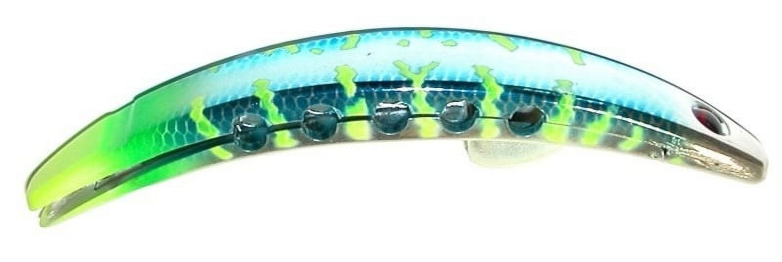 B.S. Fish Tales Super Bait Seahawk Fishing Lure, 4.5-Ounce, Green ...