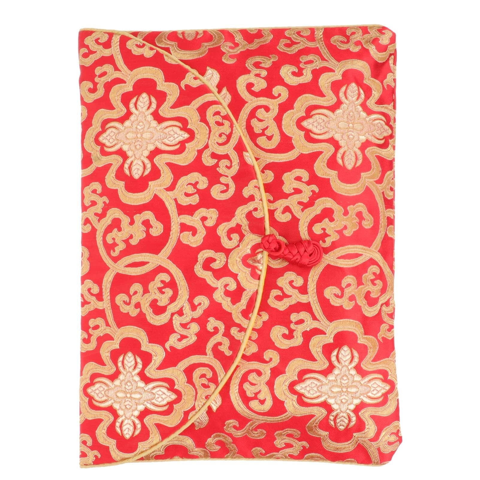 B Silk Brocade Chinese Knot Envelopes File Folder with Embroidery ...