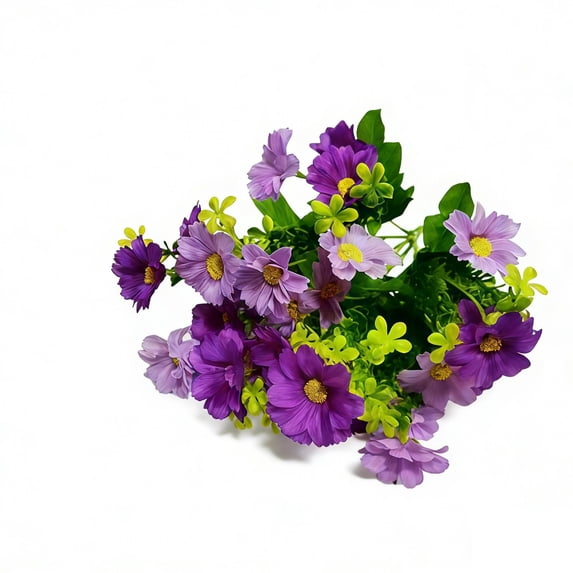 B Simulated Flower Fake Flower Spray 28 Heads Jumping Orchid ...