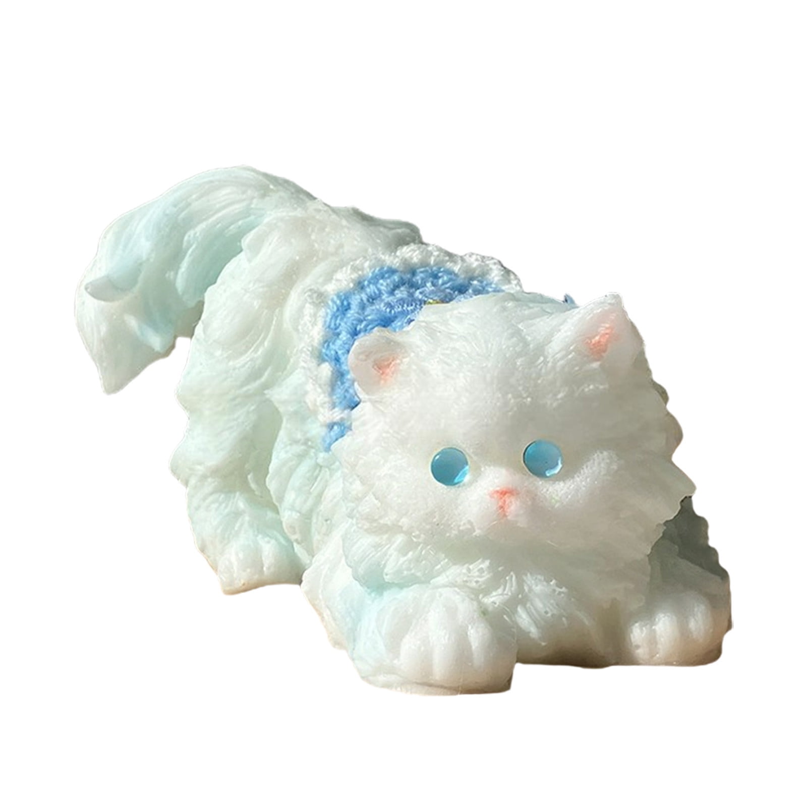 B Simulation Pet Cat Pinch Toy For Decompression Stress Relief Fun Cute ...