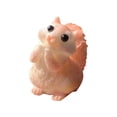 B Simulation Squirrel Squeeze Toy Hand Painted Soft Pinch Decompression ...