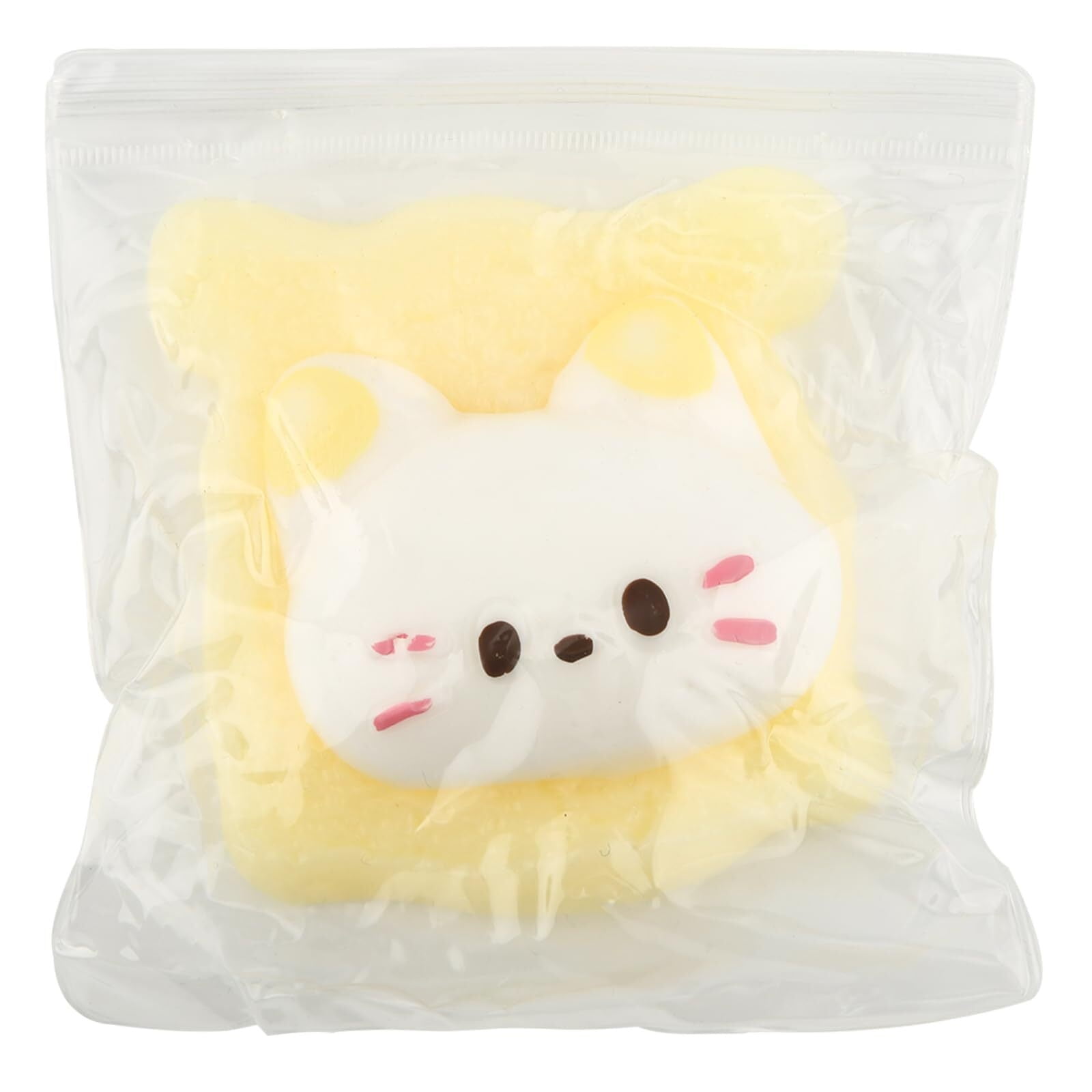 B Slow Rebound Cat Toast Pinch Toy for Kid Adult Stress Releasing ...