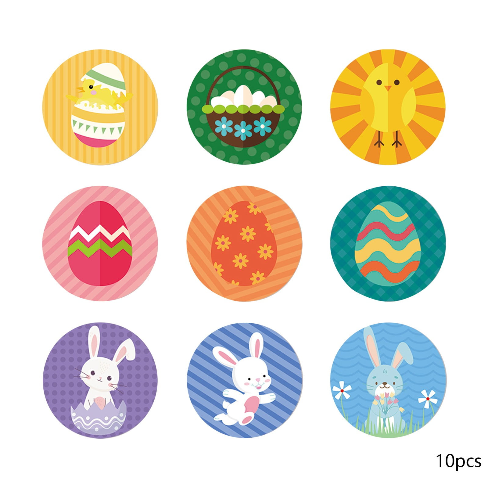 B Spring-Themed Decorative Stickers Waterproof Adhesive Backing Perfect ...