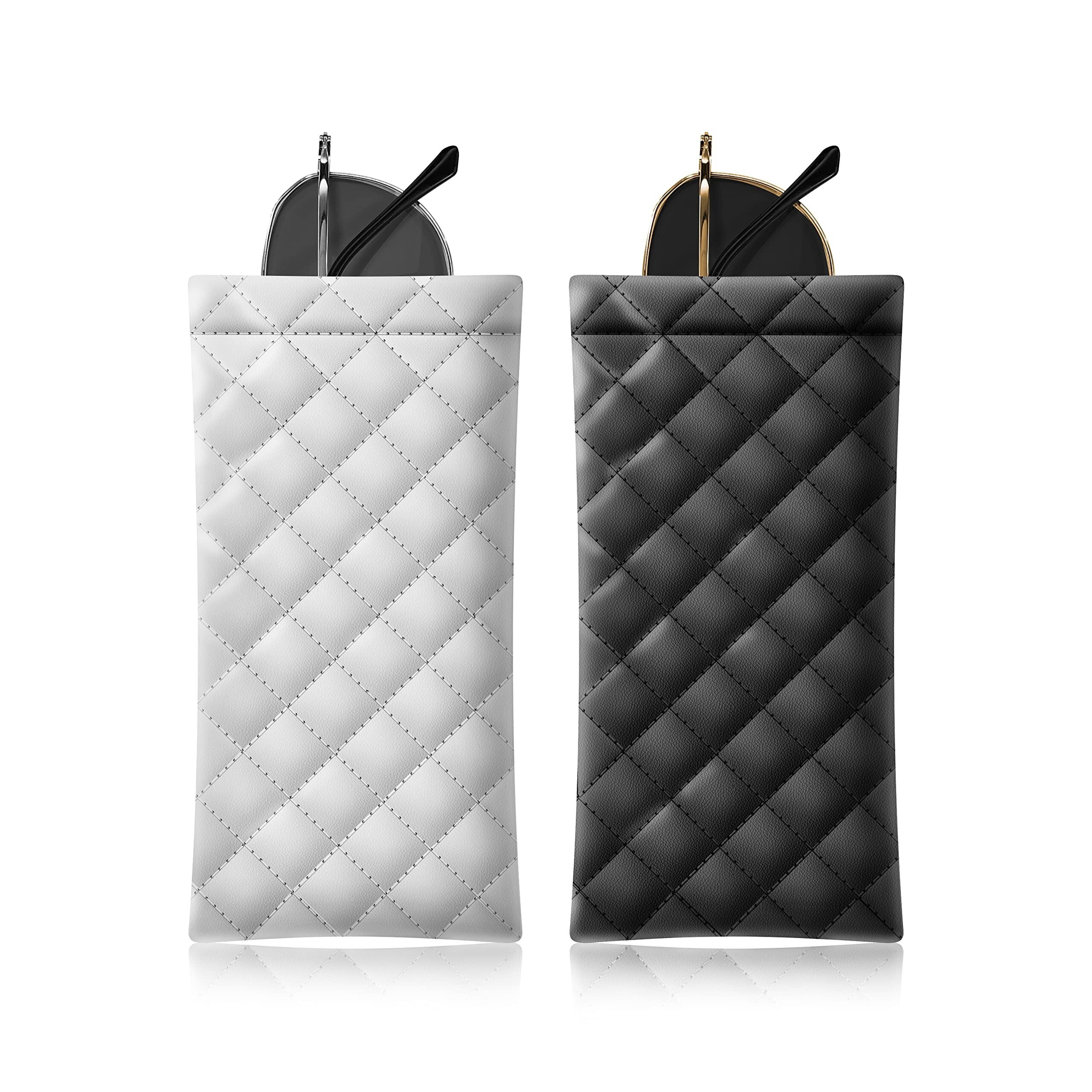 B Squeeze Top Sunglass Pouch - Portable Sunglass Organizer Pouch Bags ...