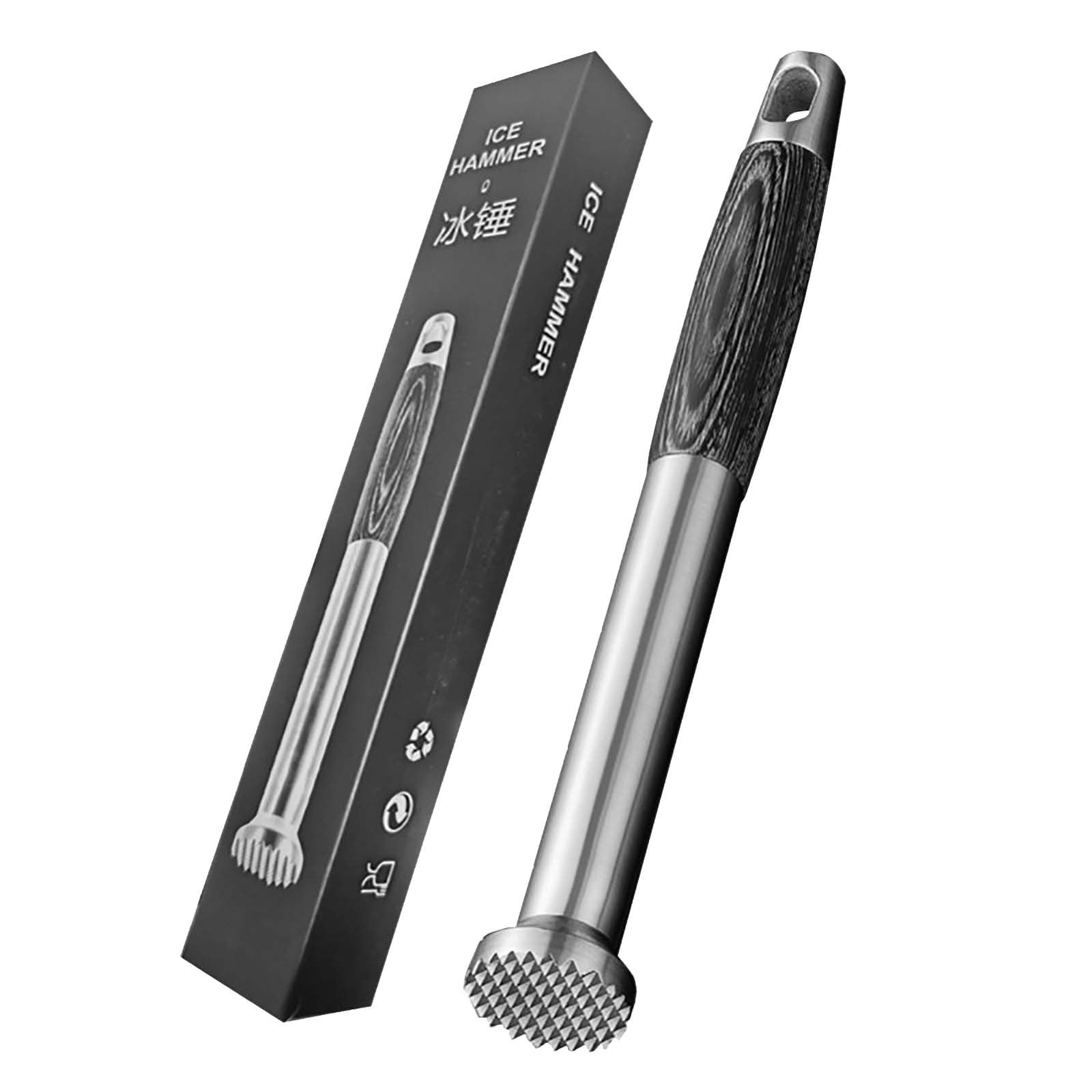 B Stainless Steel Ice Crusher Meat Tenderizer Bar Tool Kitchen Gadget ...