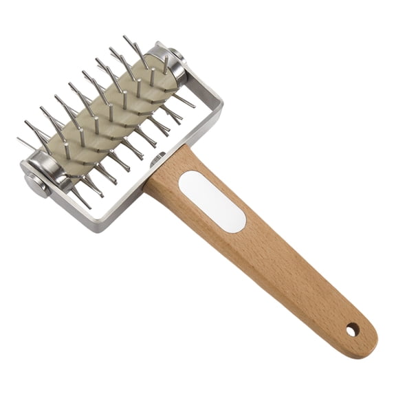 B Stainless Steel Pizza Making Kit With Dough Docker Perforating Tool ...