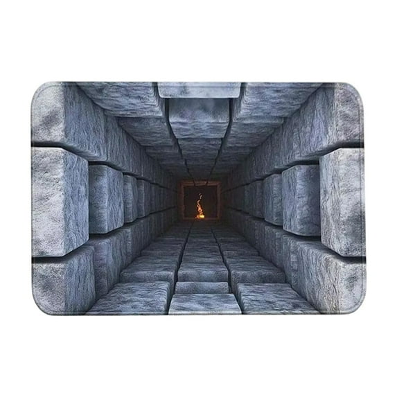 B Stereoscopic Visual Effect Entrance Door Mat Household Absorbent ...