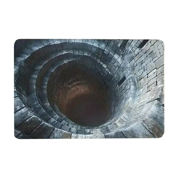 B Stereoscopic Visual Effect Entrance Door Mat Household Absorbent ...