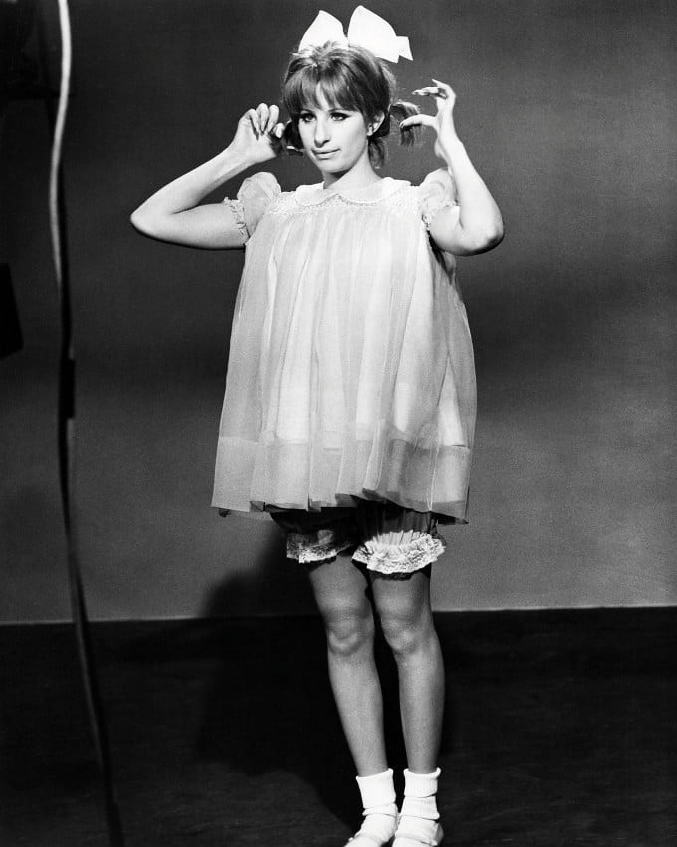 B. Streisand 24X36 Classic Hollywood Poster Glamour Outfited In Baby ...