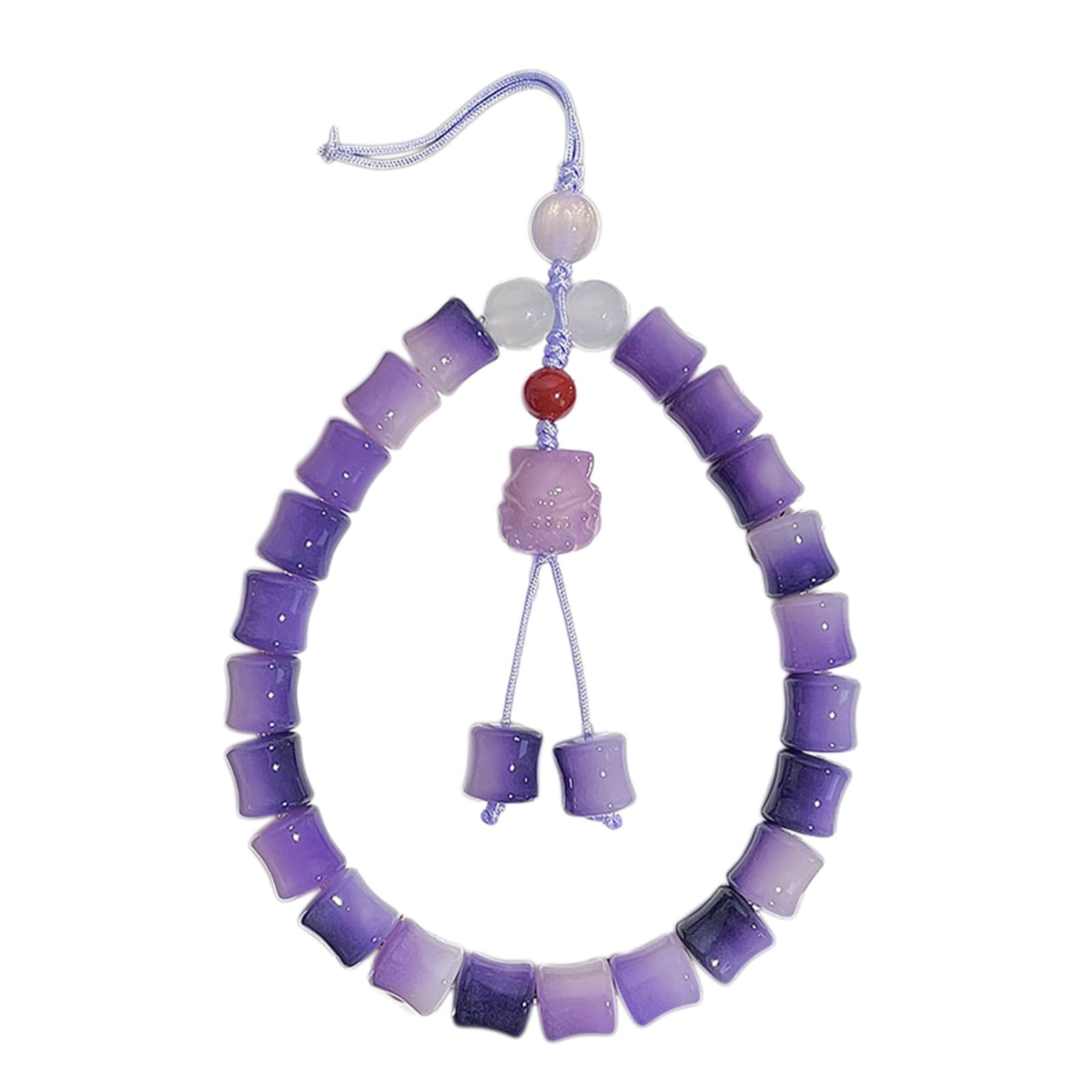 B Style B Buddhist Prayer Beads Car Pendant Accessories Unisex Mobile ...