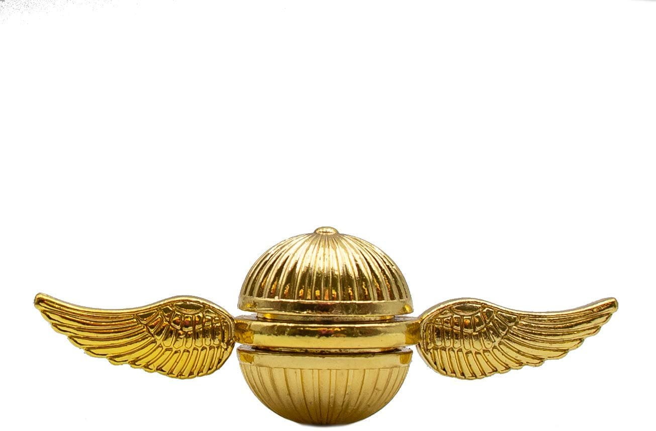 B-THERE Golden Fidget Spinner for Kids & Adults - Cool Magic Wizardly ...