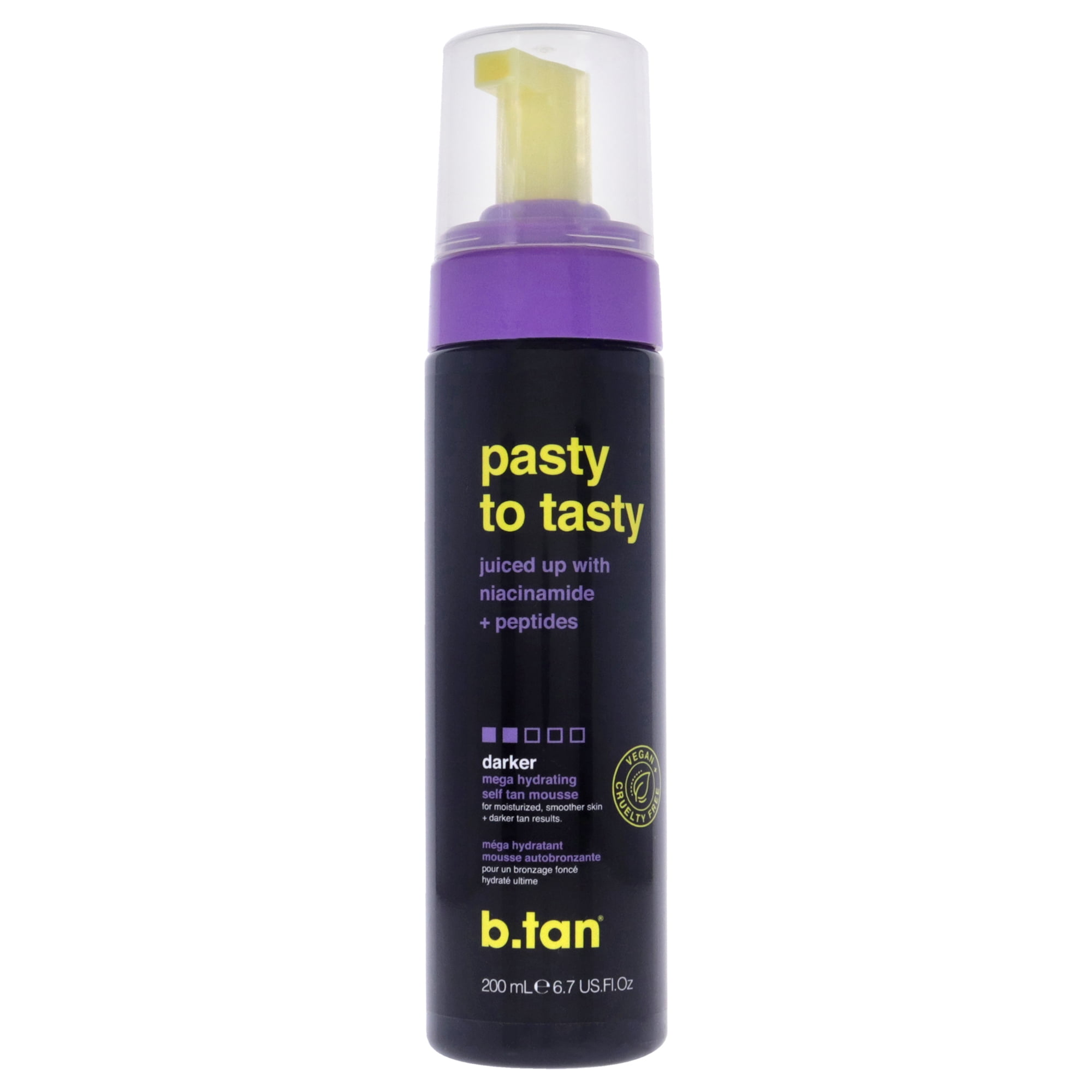 B.Tan Pasty To Tasty Self Tan Mousse, 6.7 oz Mousse - Walmart.com
