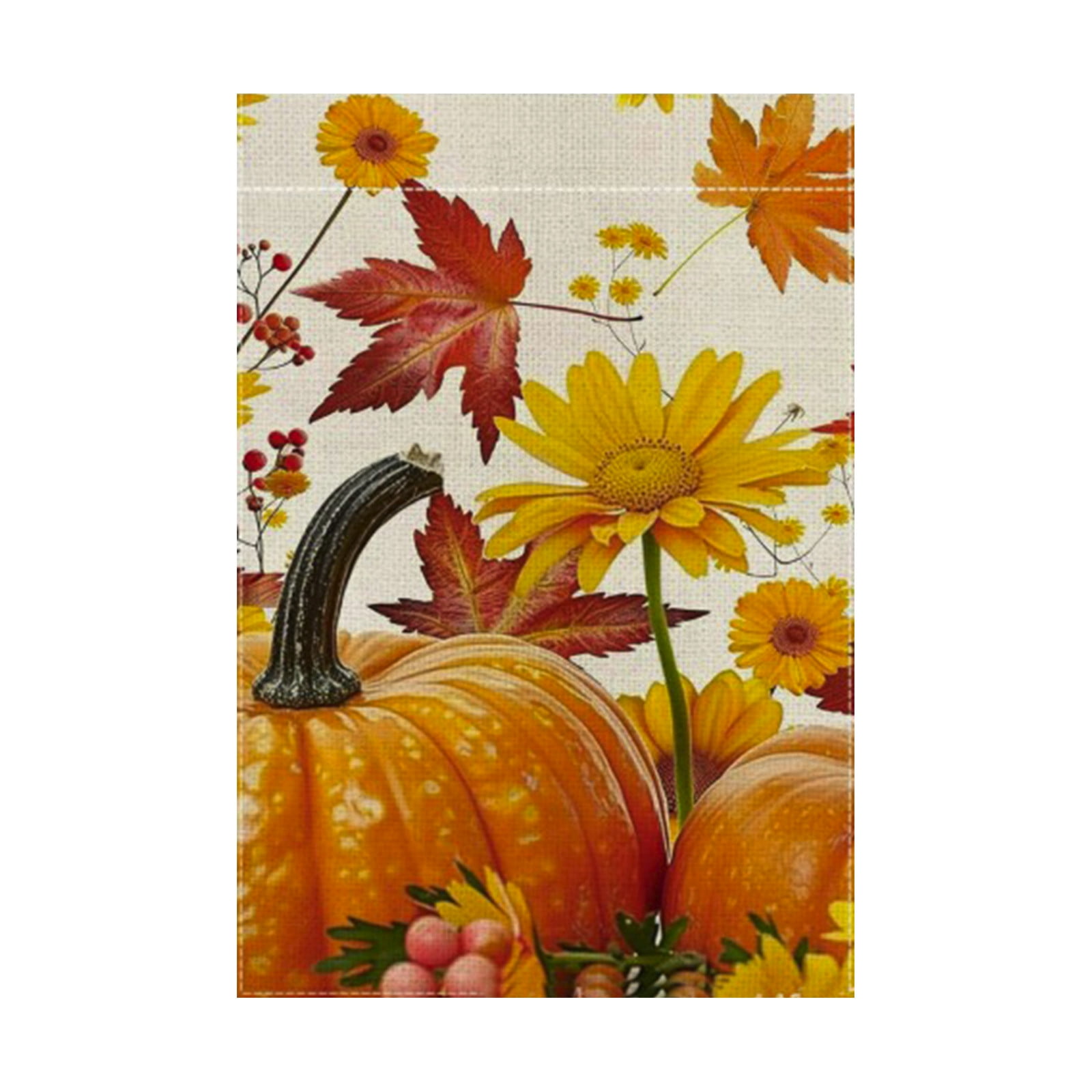 B Thanksgiving Garden Flag Double Sided Outdoor Yard Decoration Fall ...