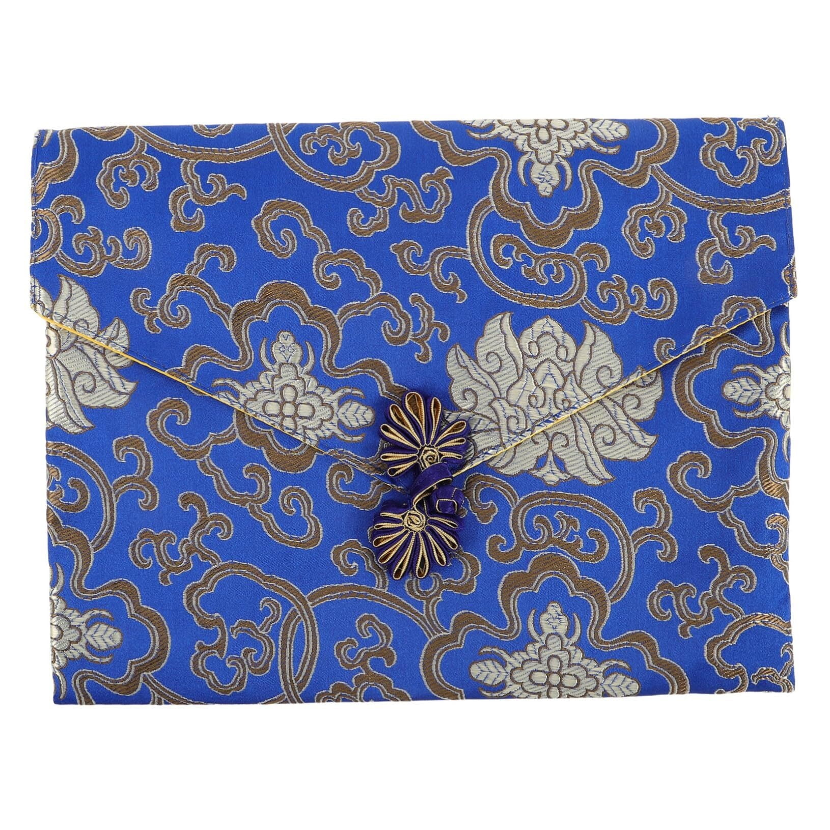 B Traditional Chinese Brocade Bag Small Size Zipper Type for Scriptures ...