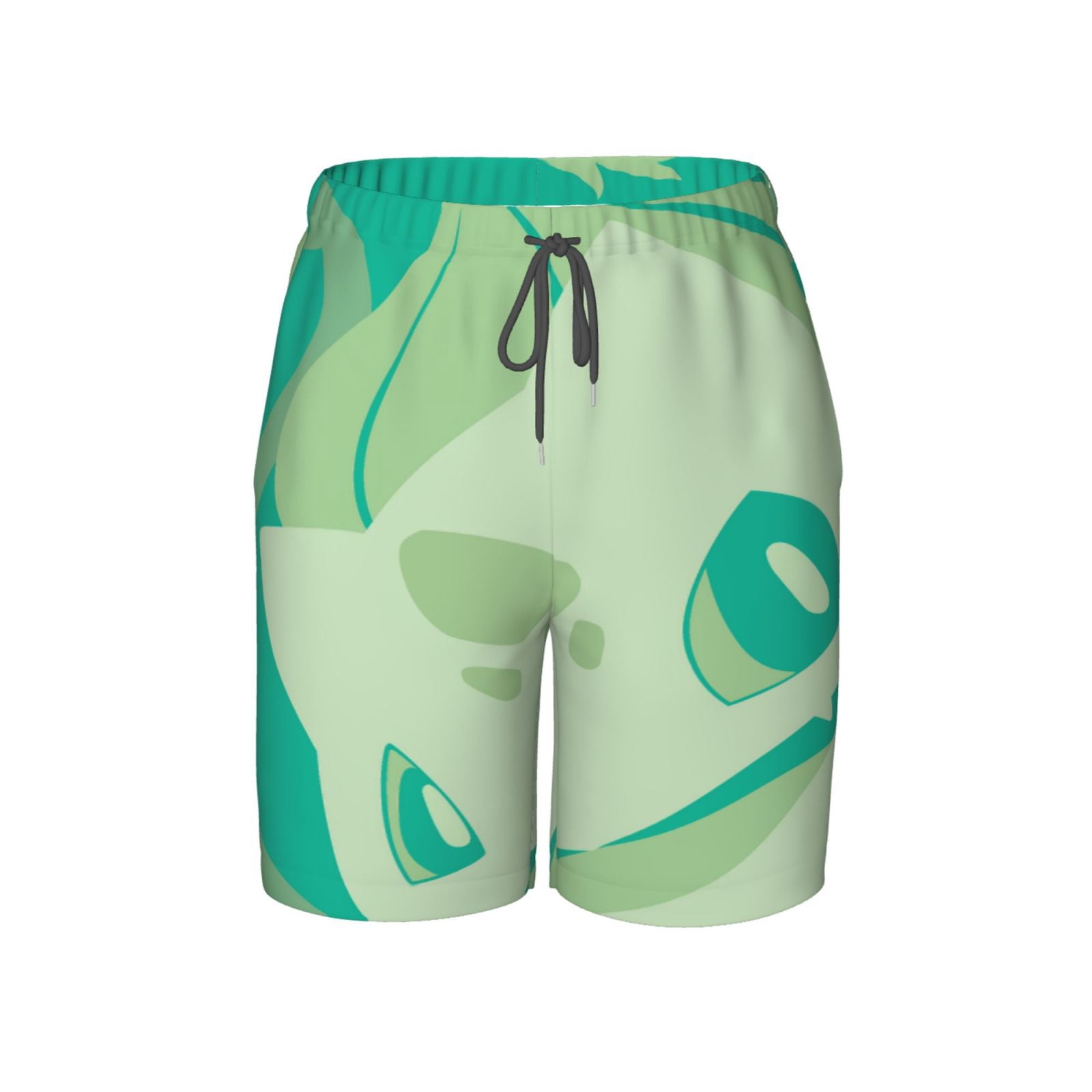 B-Ulbasaur Anime 3D Printed Beach Shorts Swimming Trunks Summer Shorts ...
