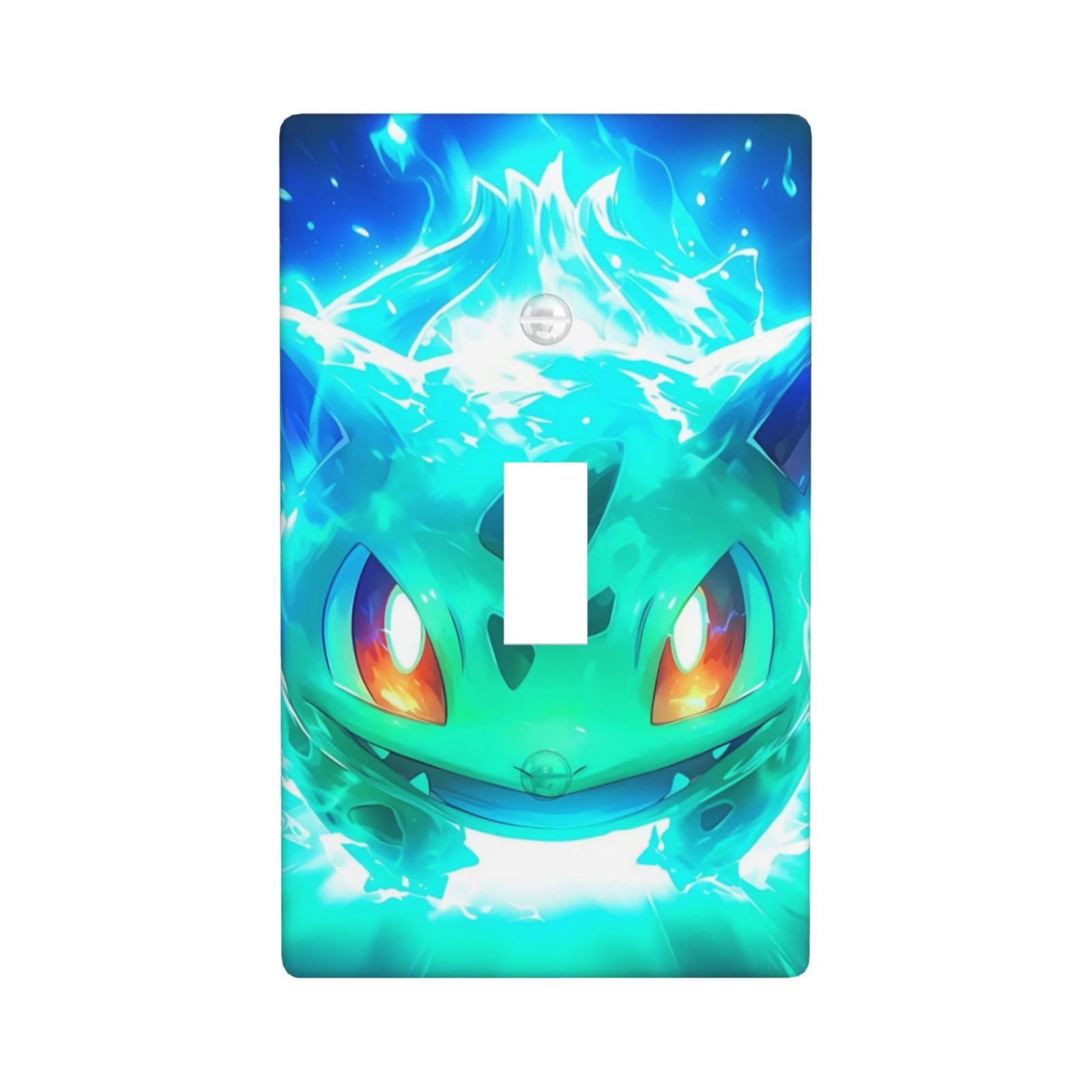 B-Ulbasaur Anime Light Switch Cover Plates, Single Lever Wall Plate, 1 ...