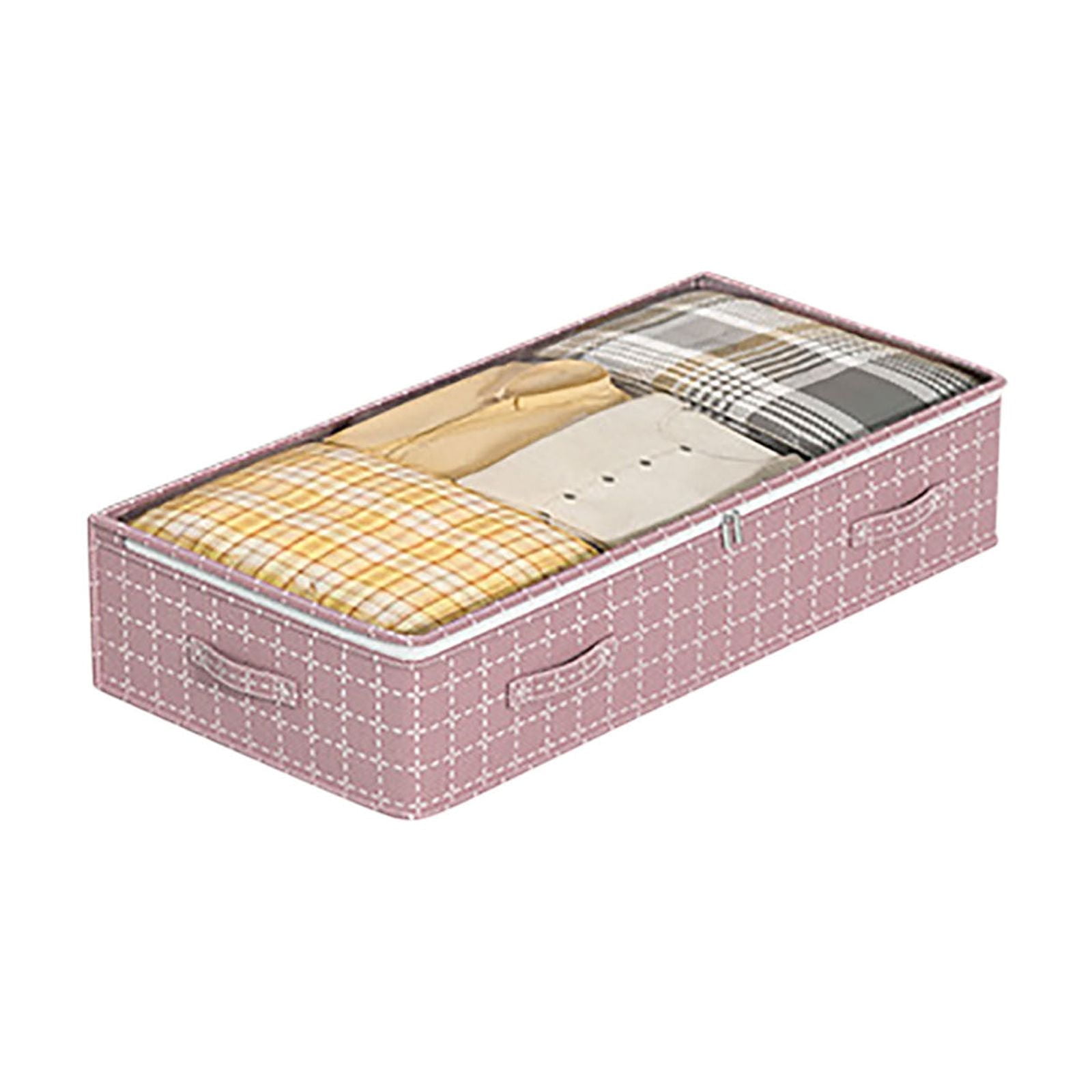 B Underbed Storage Bag Large Capacity Foldable Fabric Organizer For ...