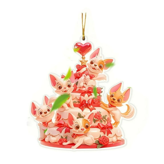 B Valentine'S Day Decorative Pendant Car Rearview Mirror Backpack ...