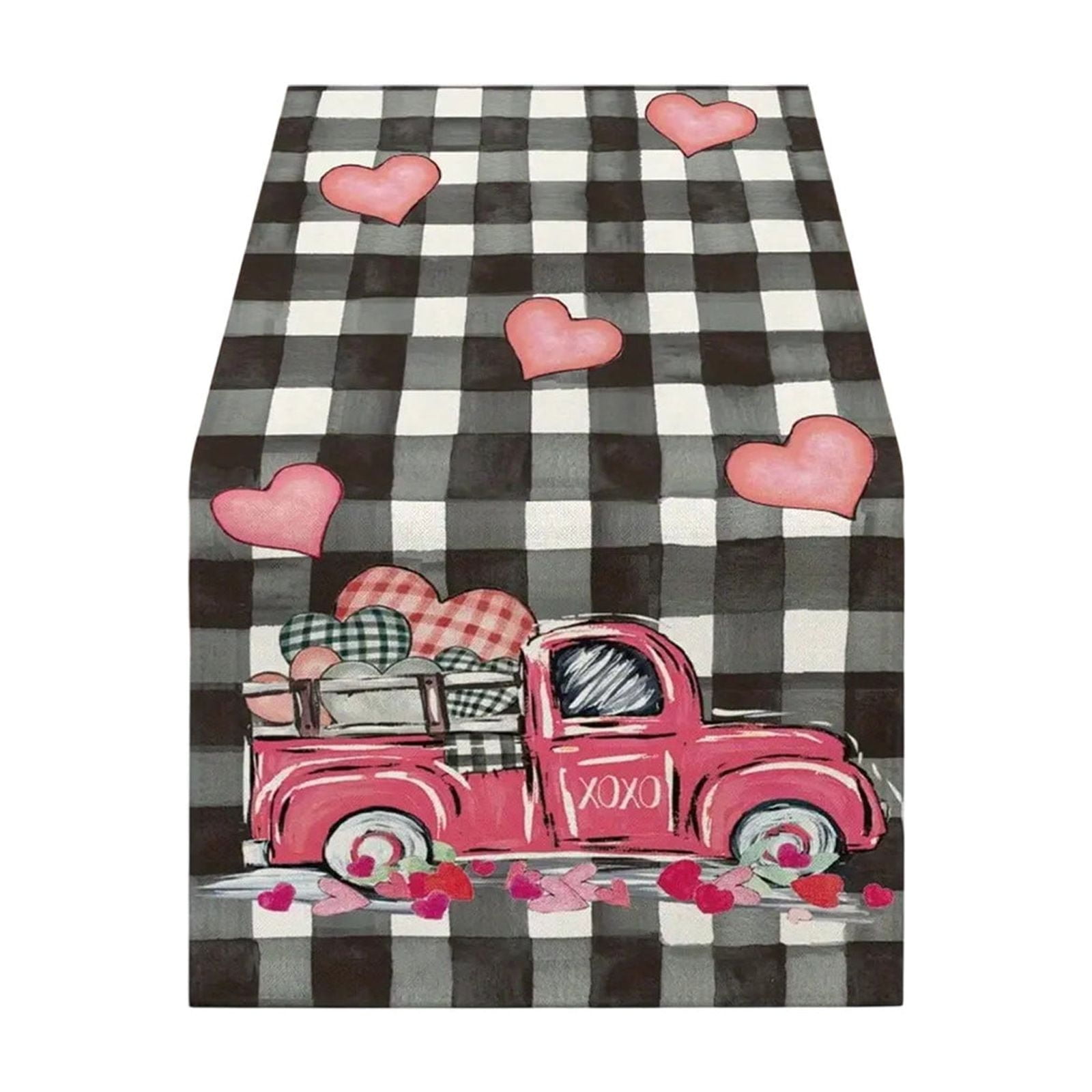 B Valentine'S Day Table Runner Super Soft Tablecloth For Catering ...