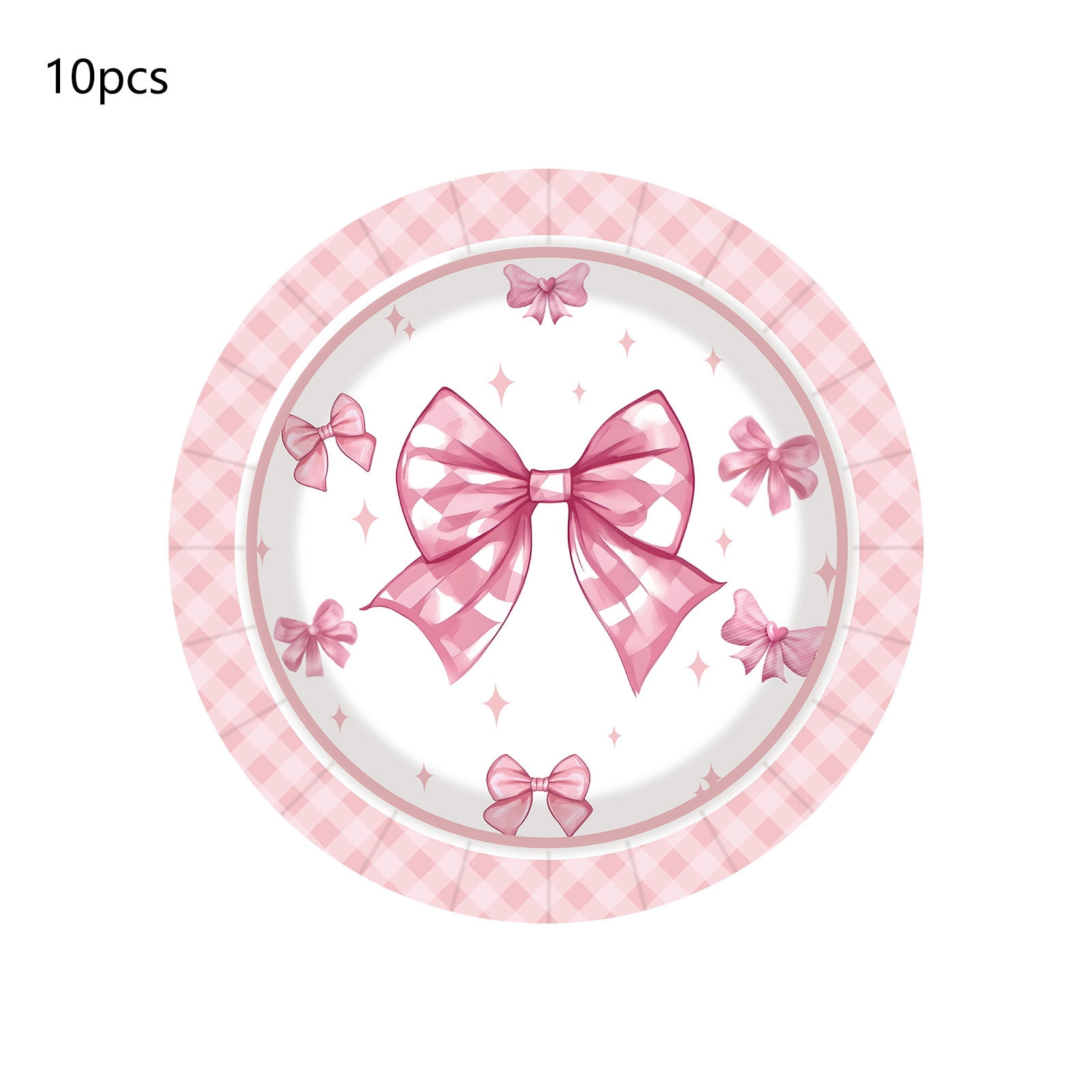 B Valentines Day Themed Disposable Paper Plates 10Pc Set 9.06 Inches ...