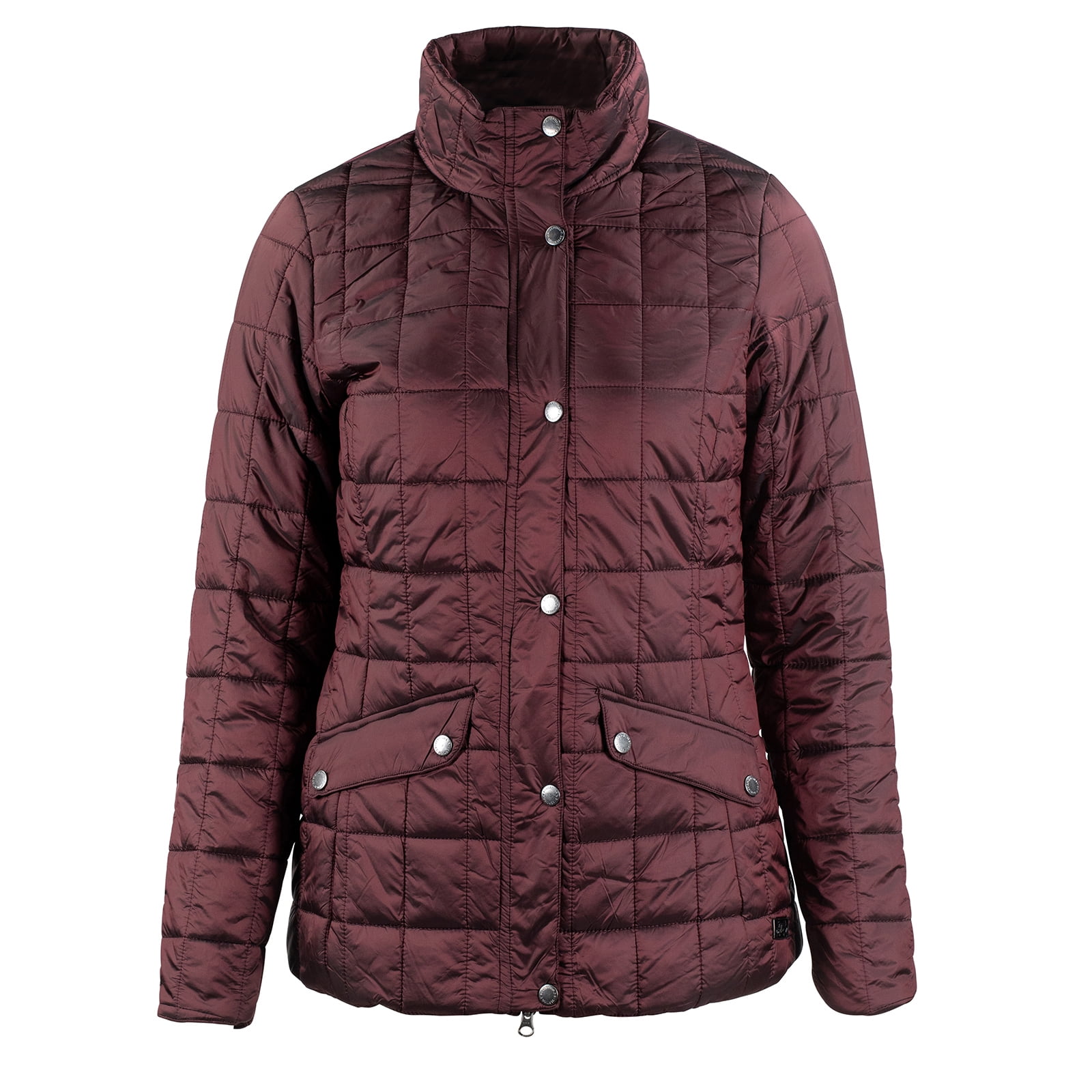 B Vertigo Julianne Womens Quilted Jacket - Walmart.com