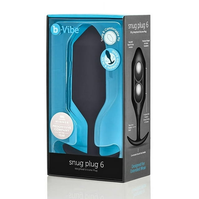 B Vibe Snug Plug 6 Black - Walmart.com