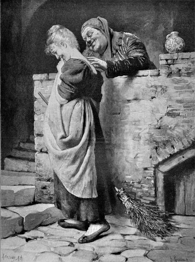 B & W Epoque affection scene Decorative Poster. Home Graphic Art Design ...